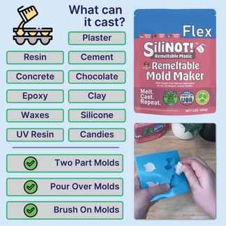 Silicone Free Mold Maker | High Detail | Remeltable – SiliNOT!