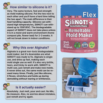 Silicone Free Mold Maker | High Detail | Remeltable – SiliNOT!